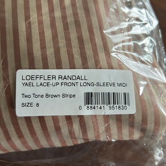 Loeffler Randall | Dresses | Nwt Loeffer Randall Yael Dress In Brown ...